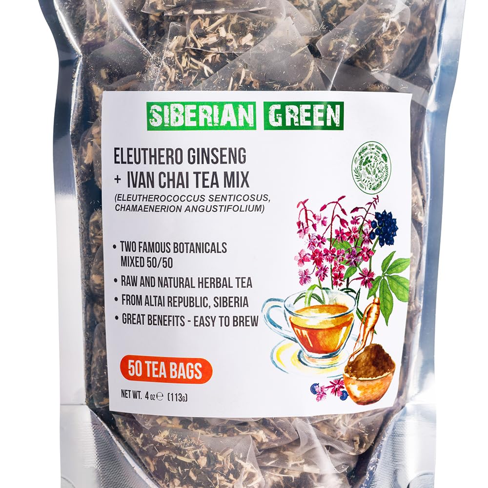 Siberian herbal tea for wellness
