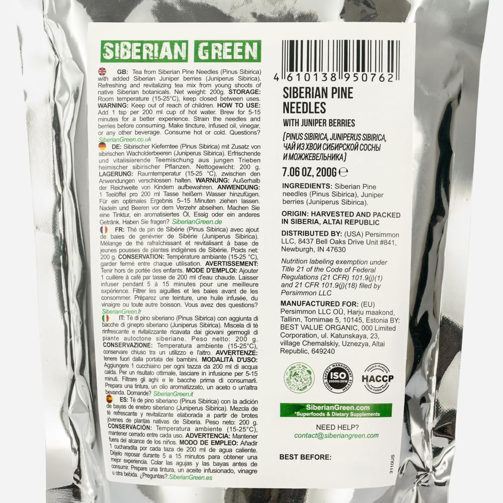 Siberian pine needle benefits
