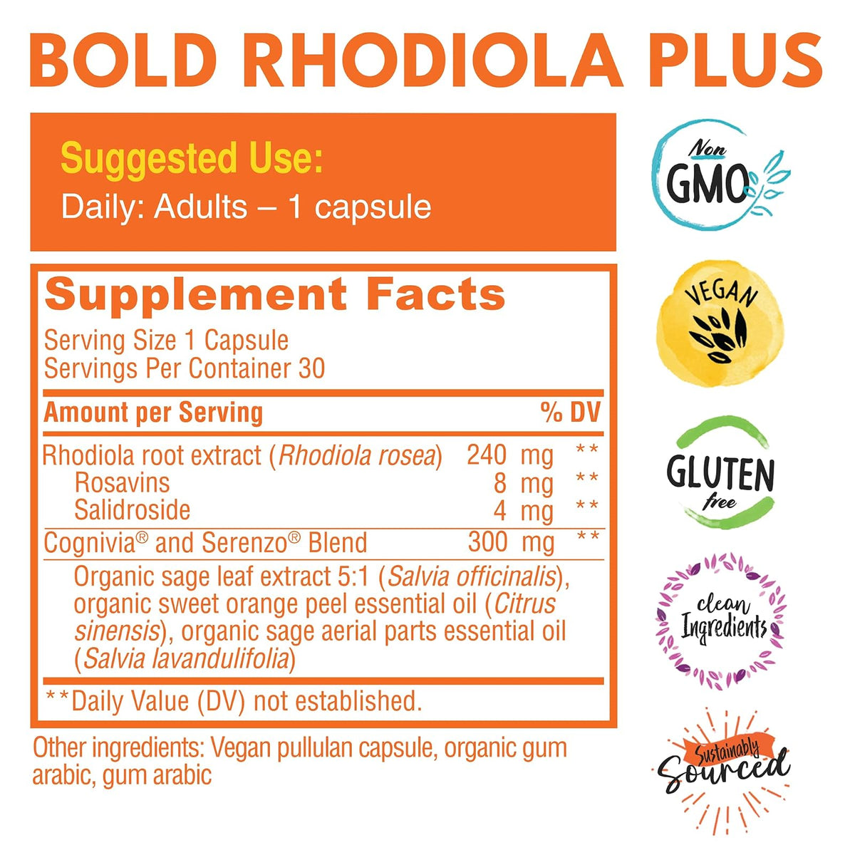 Siberian Rhodiola for improved mental clarity