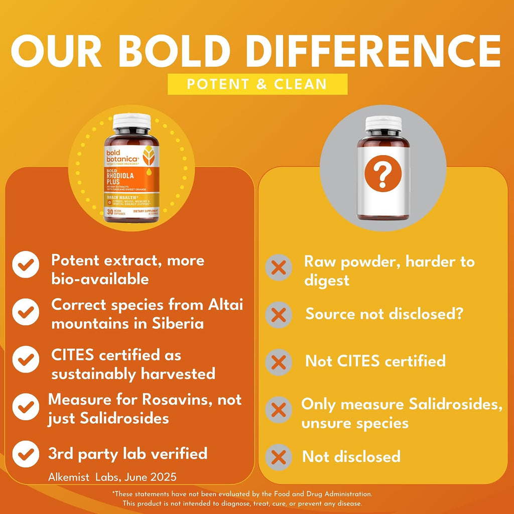 Siberian Rhodiola supports emotional balance