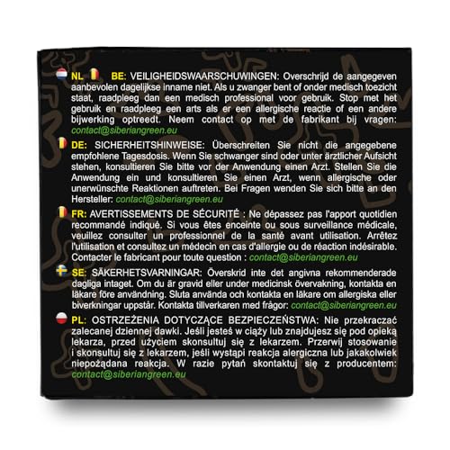 Siberian shilajit for overall well-being