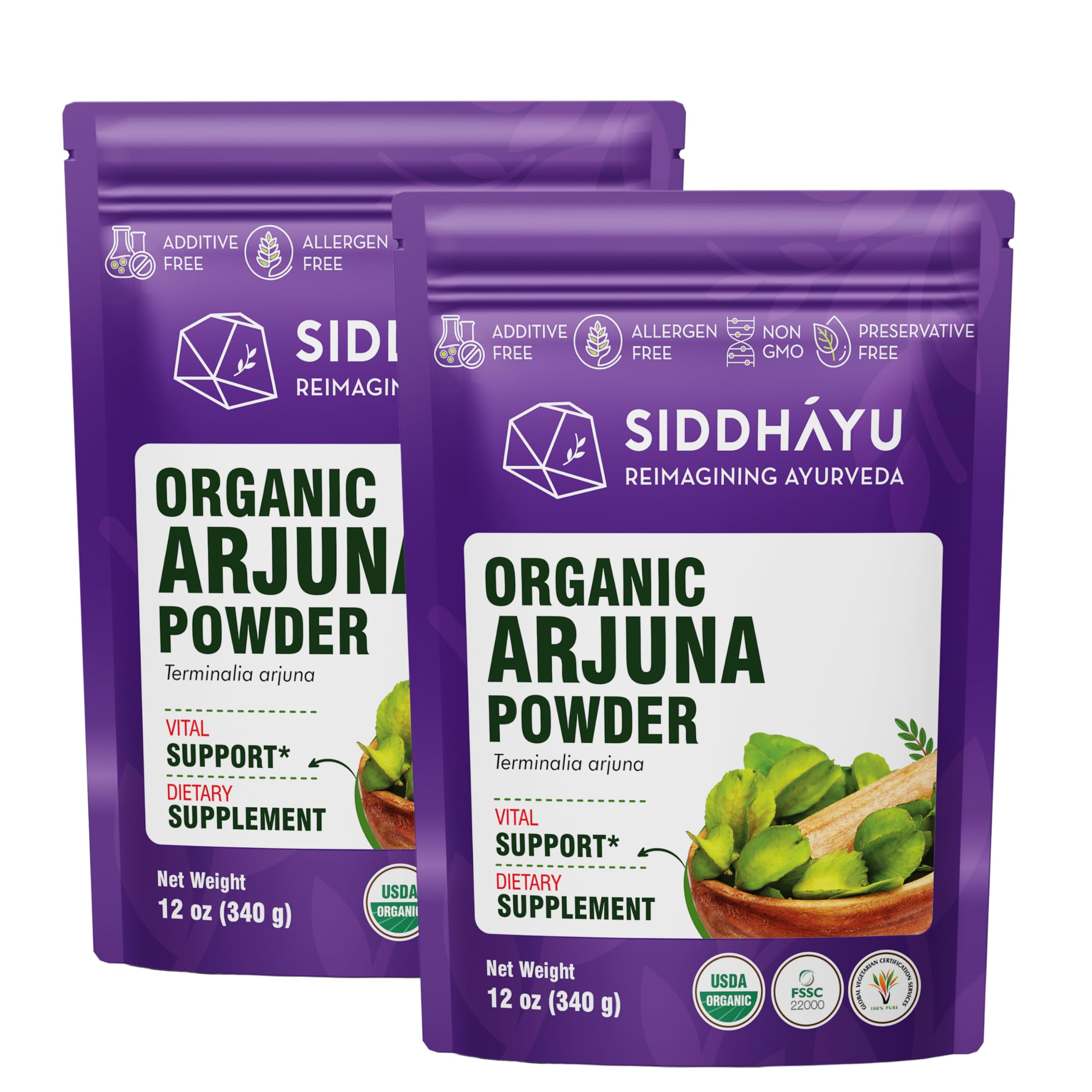 SIDDHAYU Arjuna powder for heart health