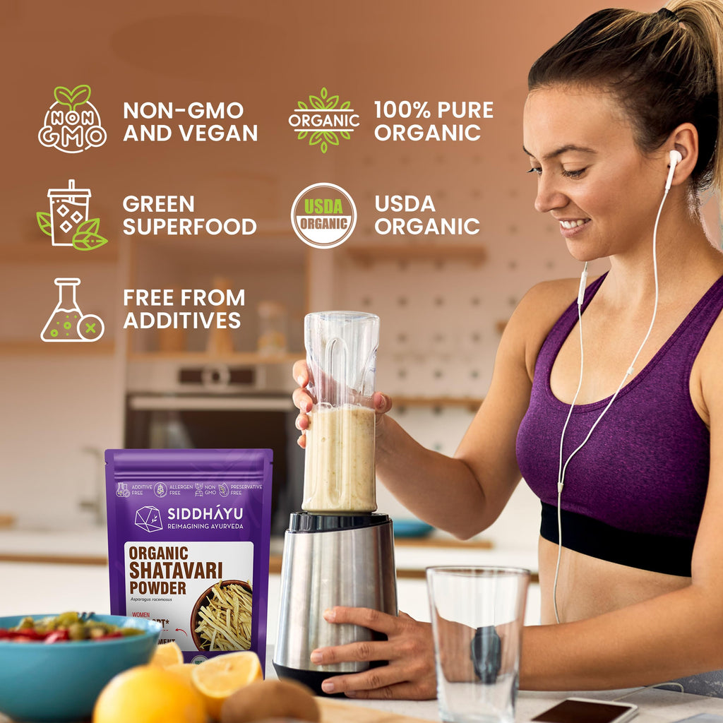 Siddhayu shatavari powder for vitality