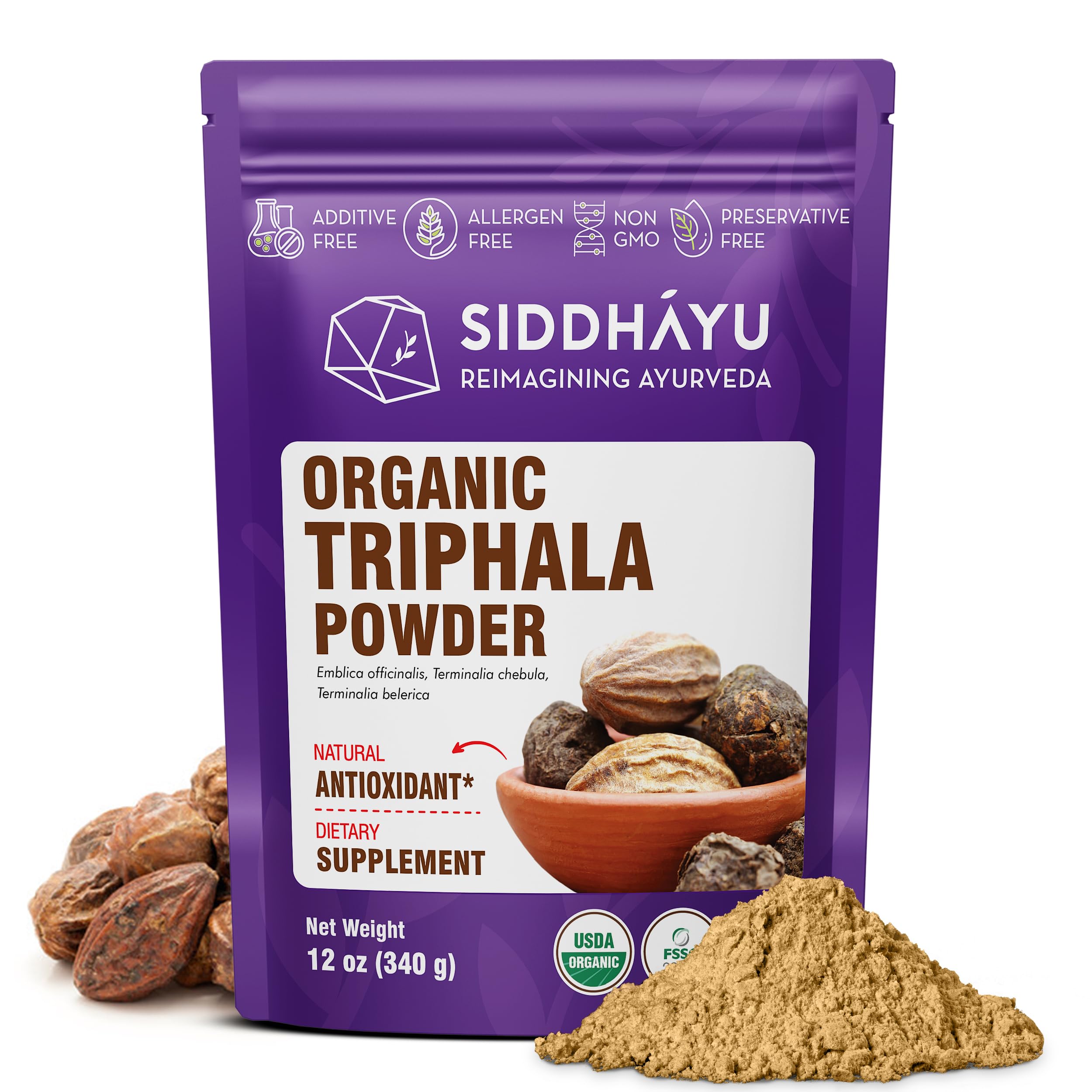 Siddhayu triphala powder benefits