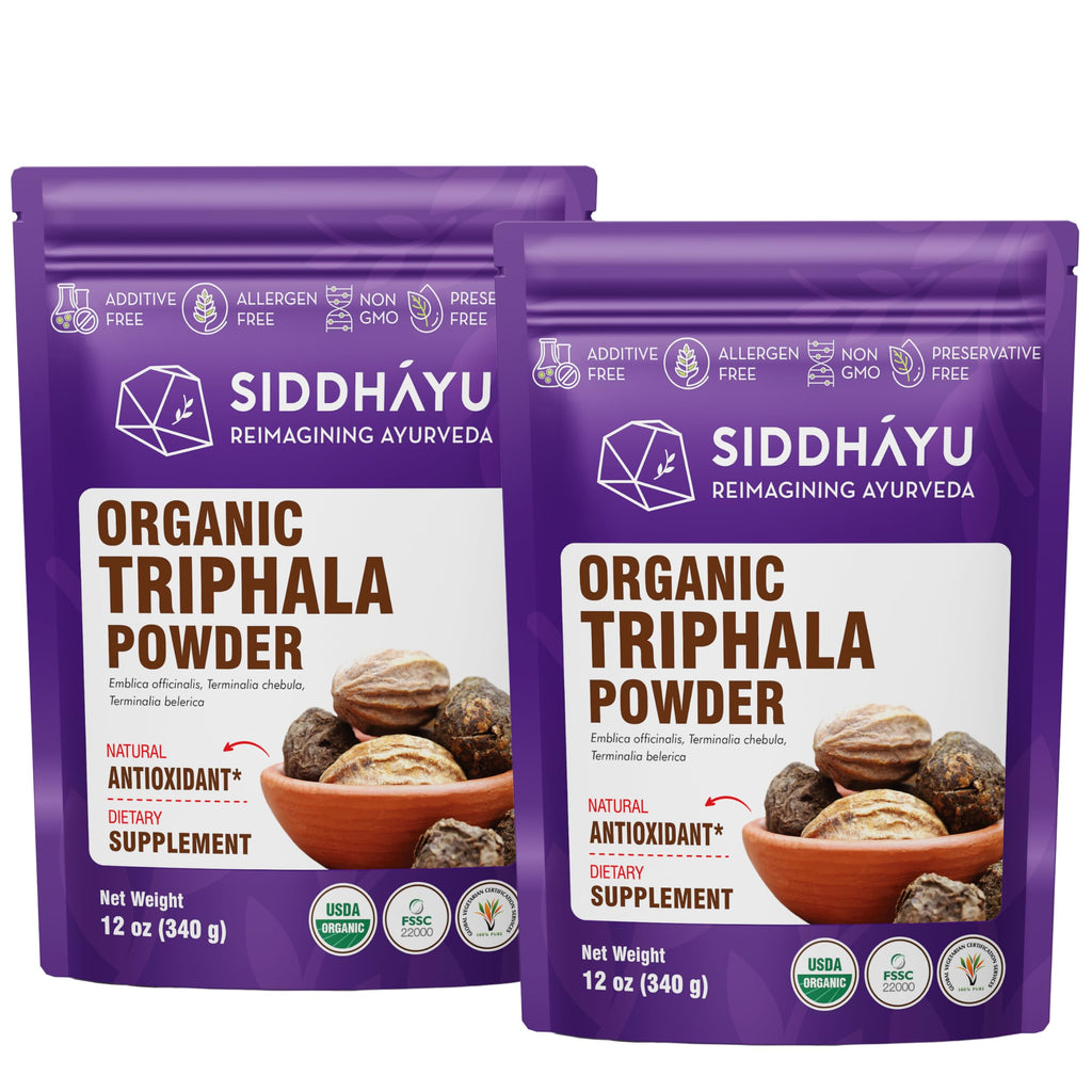 Siddhayu triphala powder for digestion