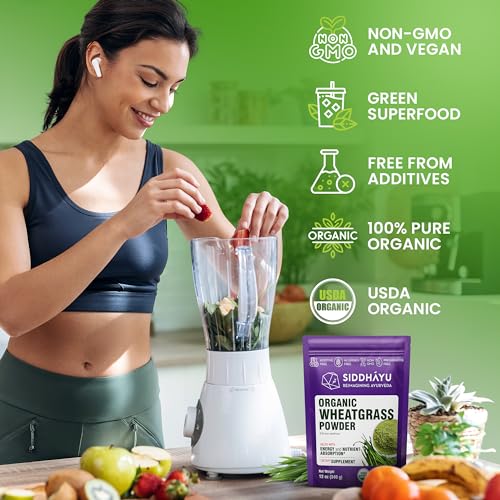 Siddhayu wheatgrass for detox support