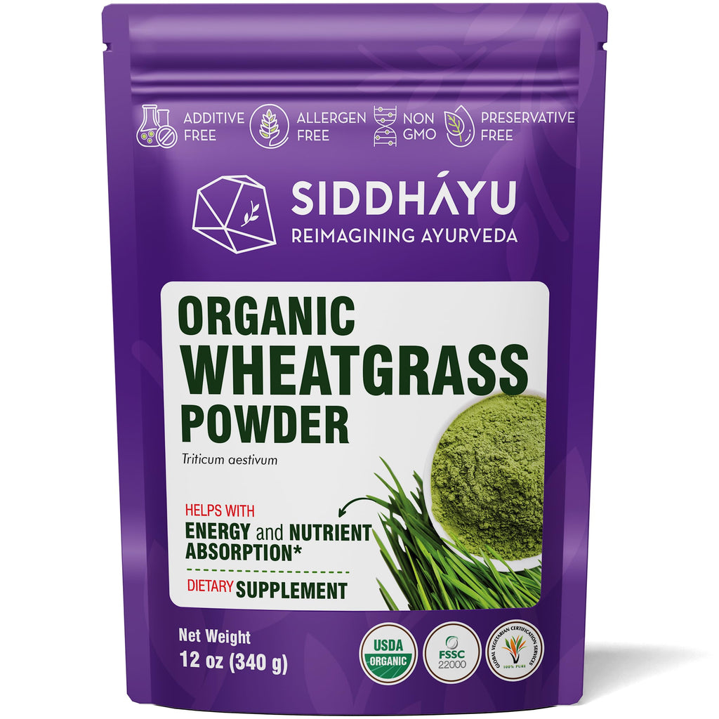 Siddhayu wheatgrass for overall health