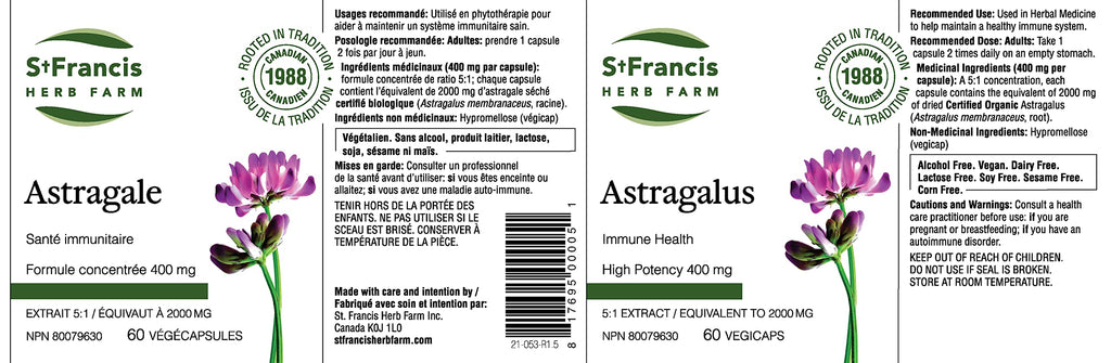 side effects of astragalus root