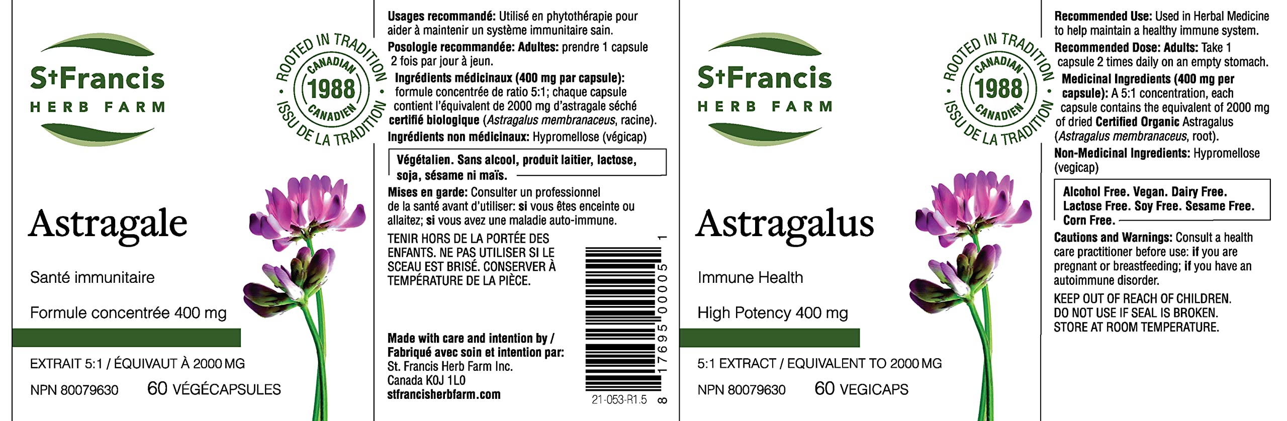 side effects of astragalus root