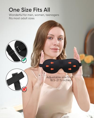 side sleeper friendly sleep mask