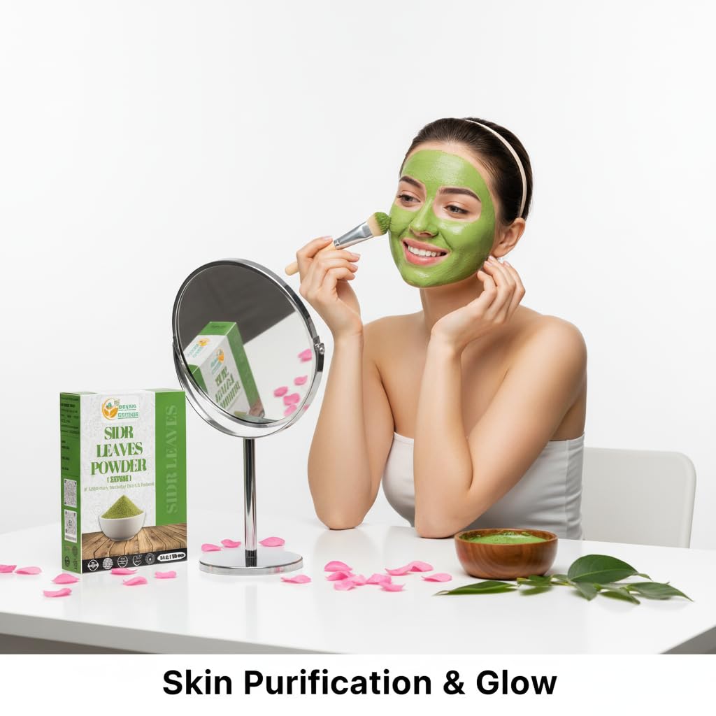 Sidr leaves for healthy skin