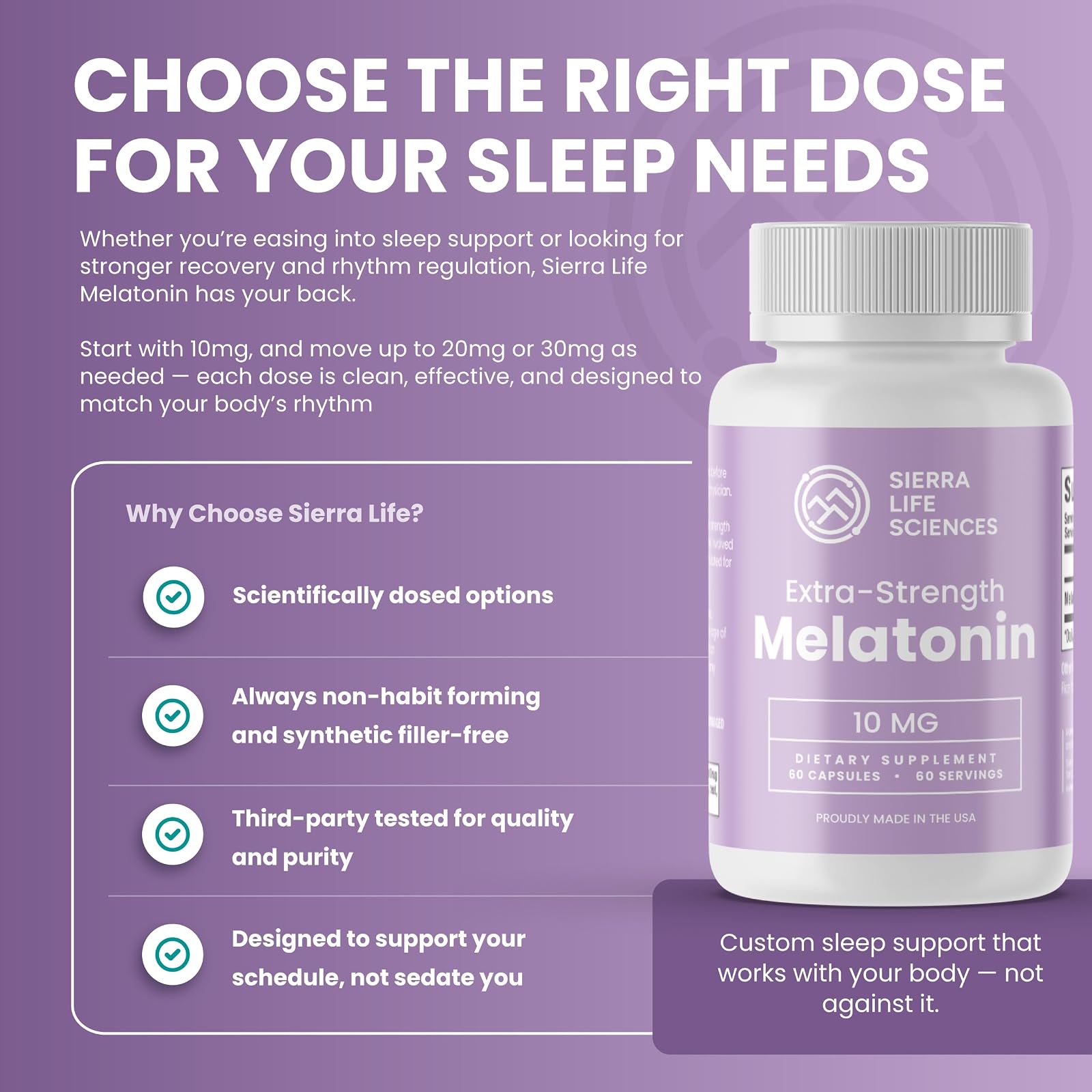 Sierra Life Sciences sleep blend