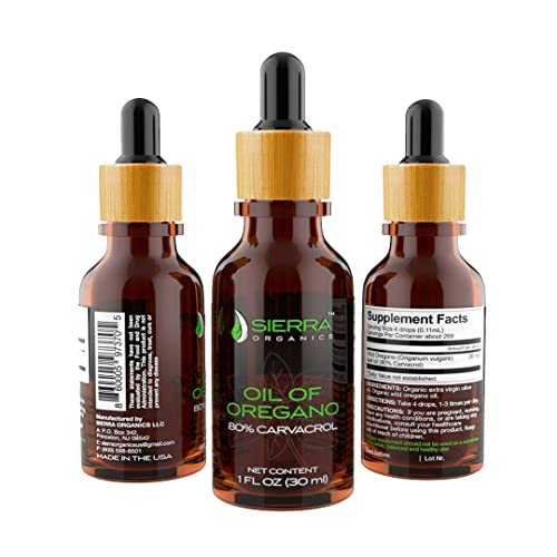 Sierra Organics oil of oregano benefits