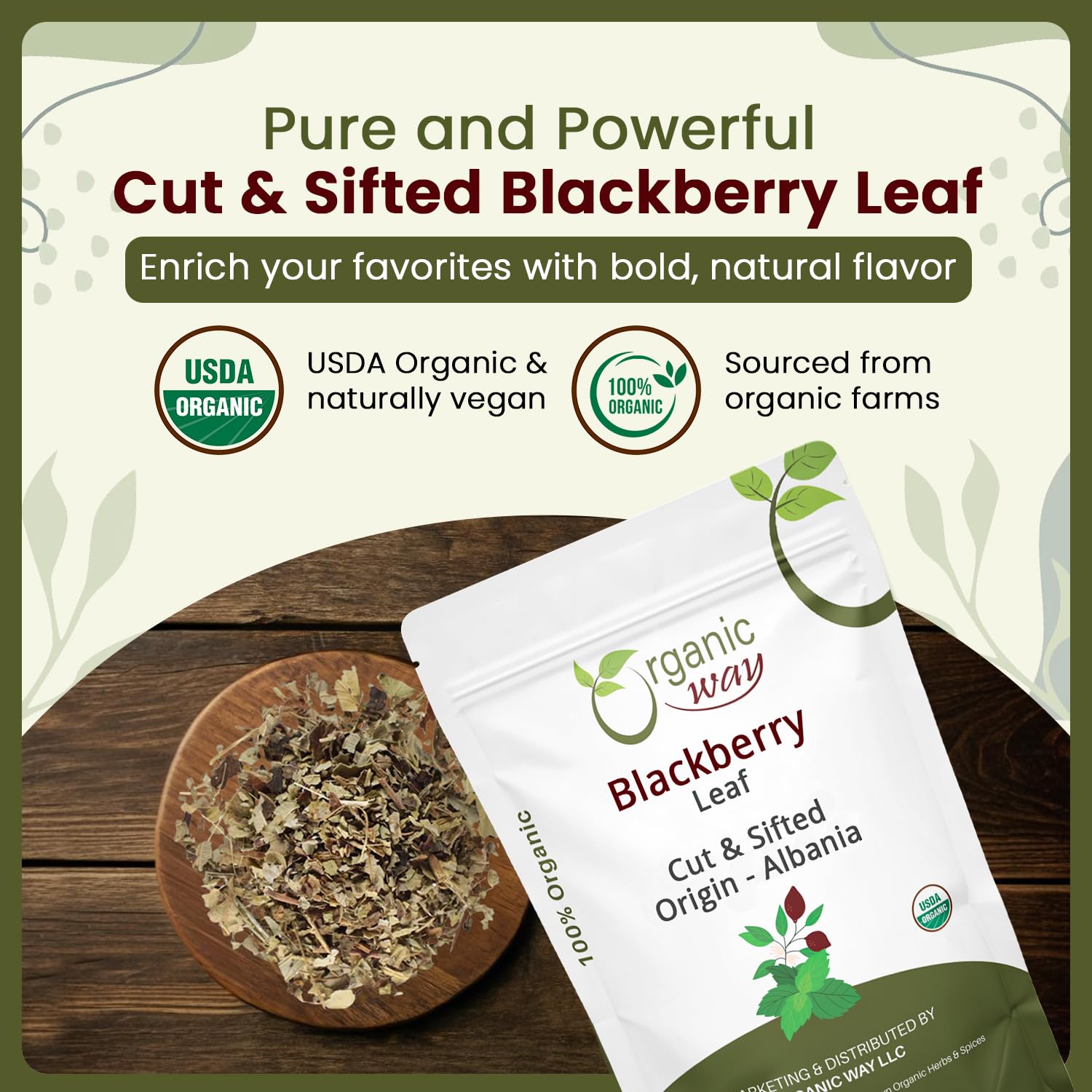sifted blackberry leaf tea benefits