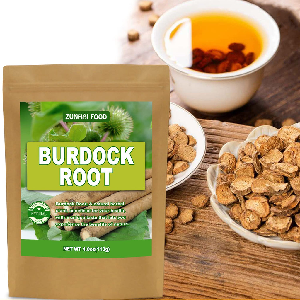 sifted burdock root for natural remedies