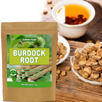 sifted burdock root for natural remedies