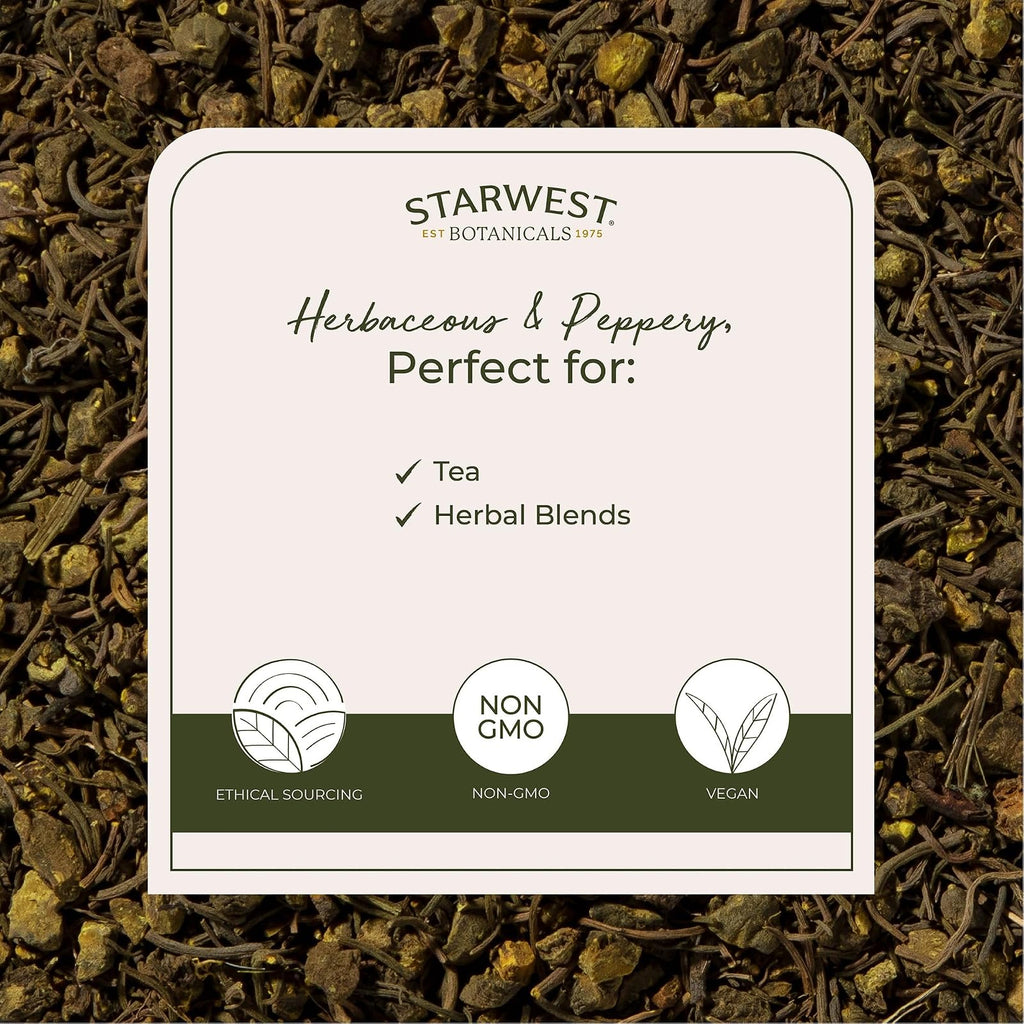 Sifted goldenseal root for easy use