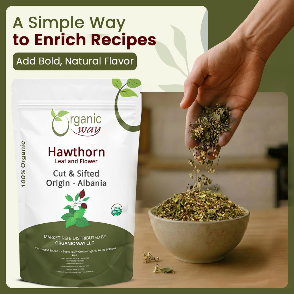 sifted hawthorn flower tea benefits