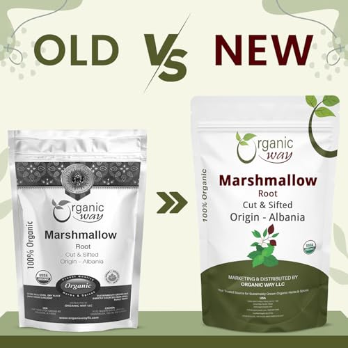 sifted marshmallow root for herbal detox