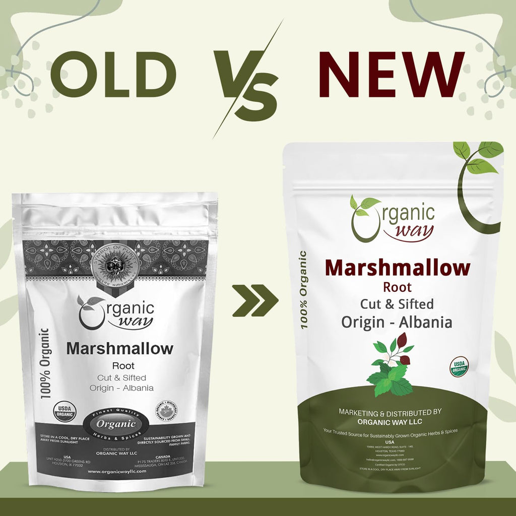 sifted marshmallow root for tea