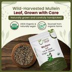 sifted mullein leaf for tea