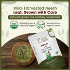 sifted neem leaf for detox