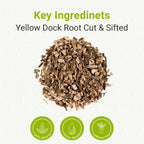 Sifted Yellow Dock Root for wellness