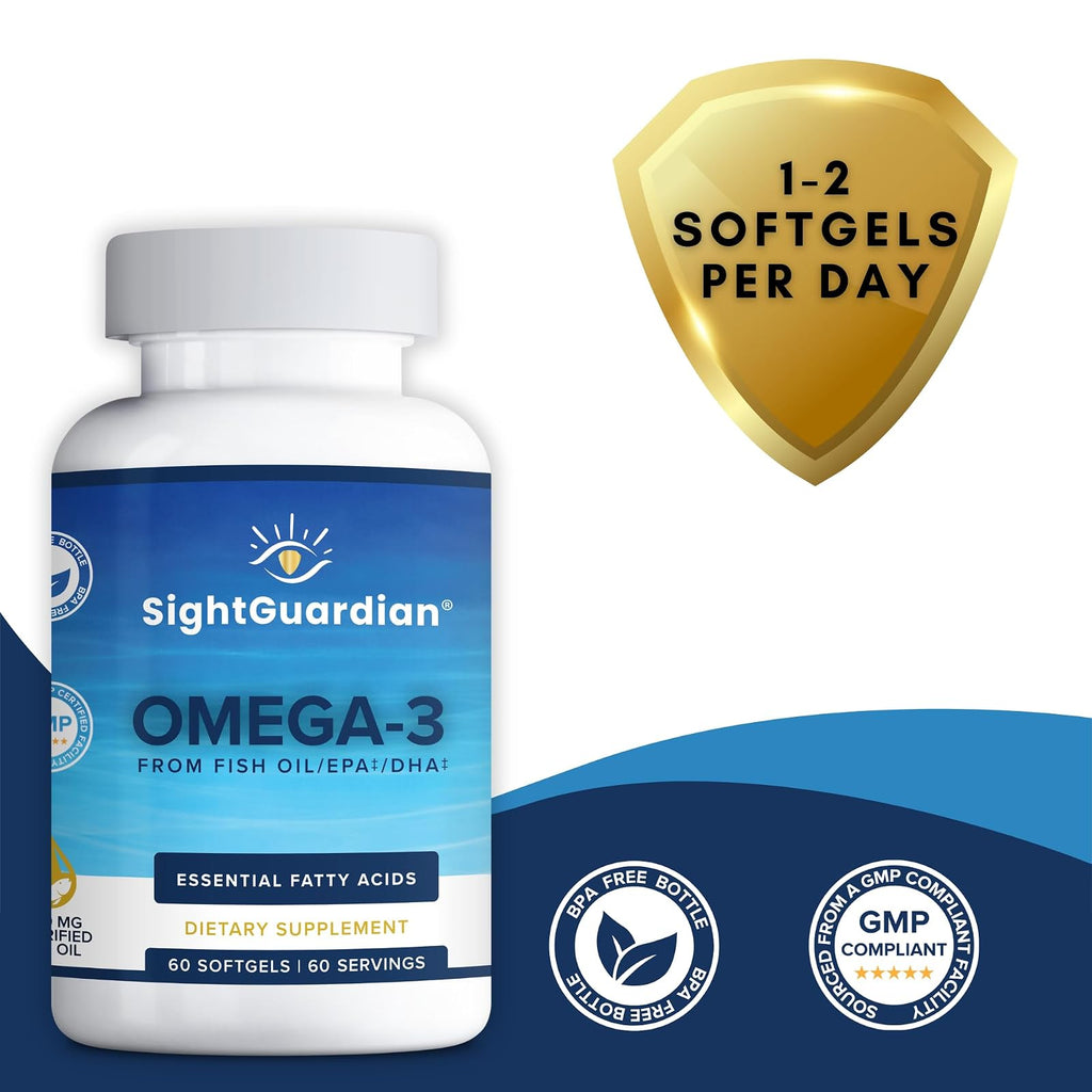Sight Guardian fish oil for healthy skin