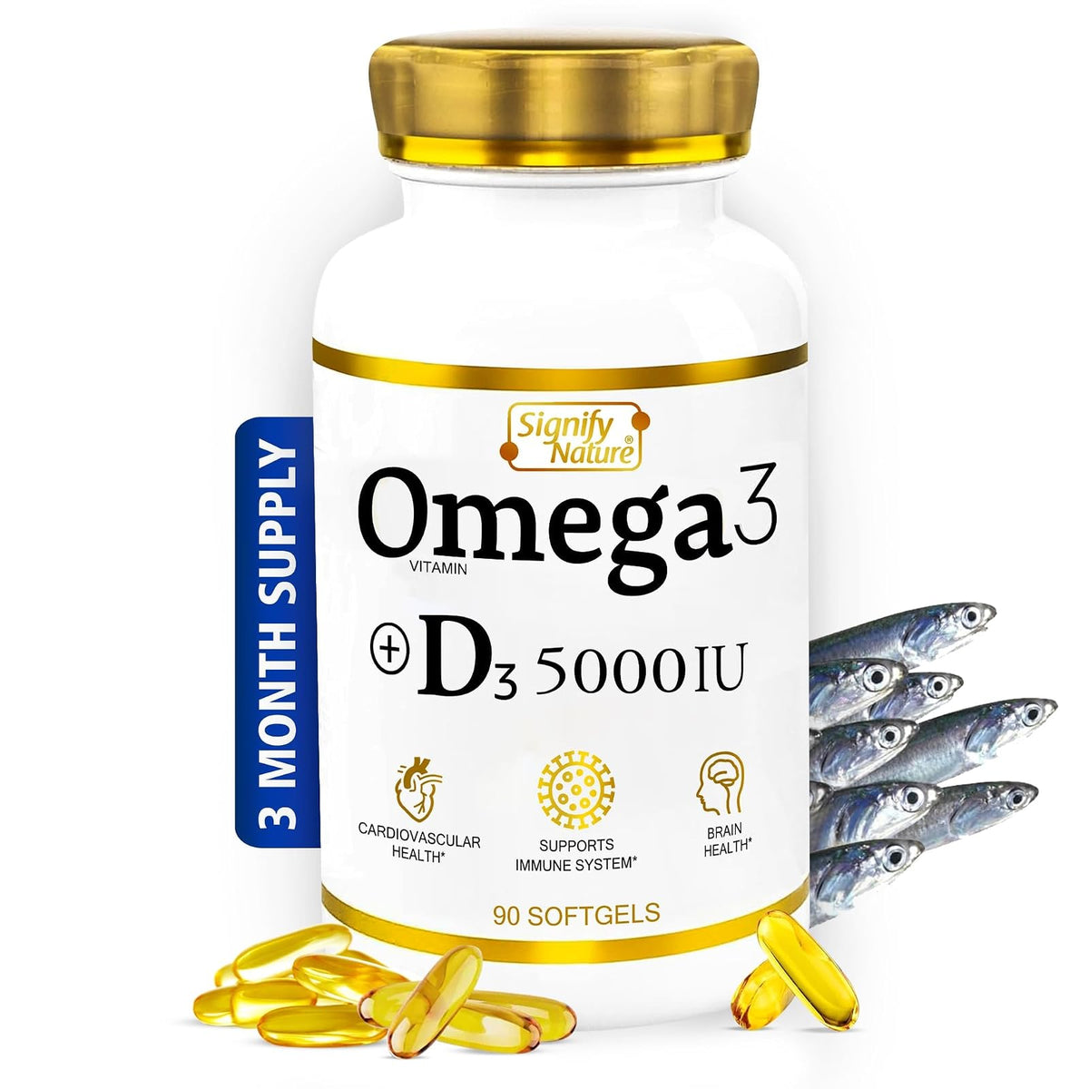 SIGNIFY NATURE vitamin D3 softgels