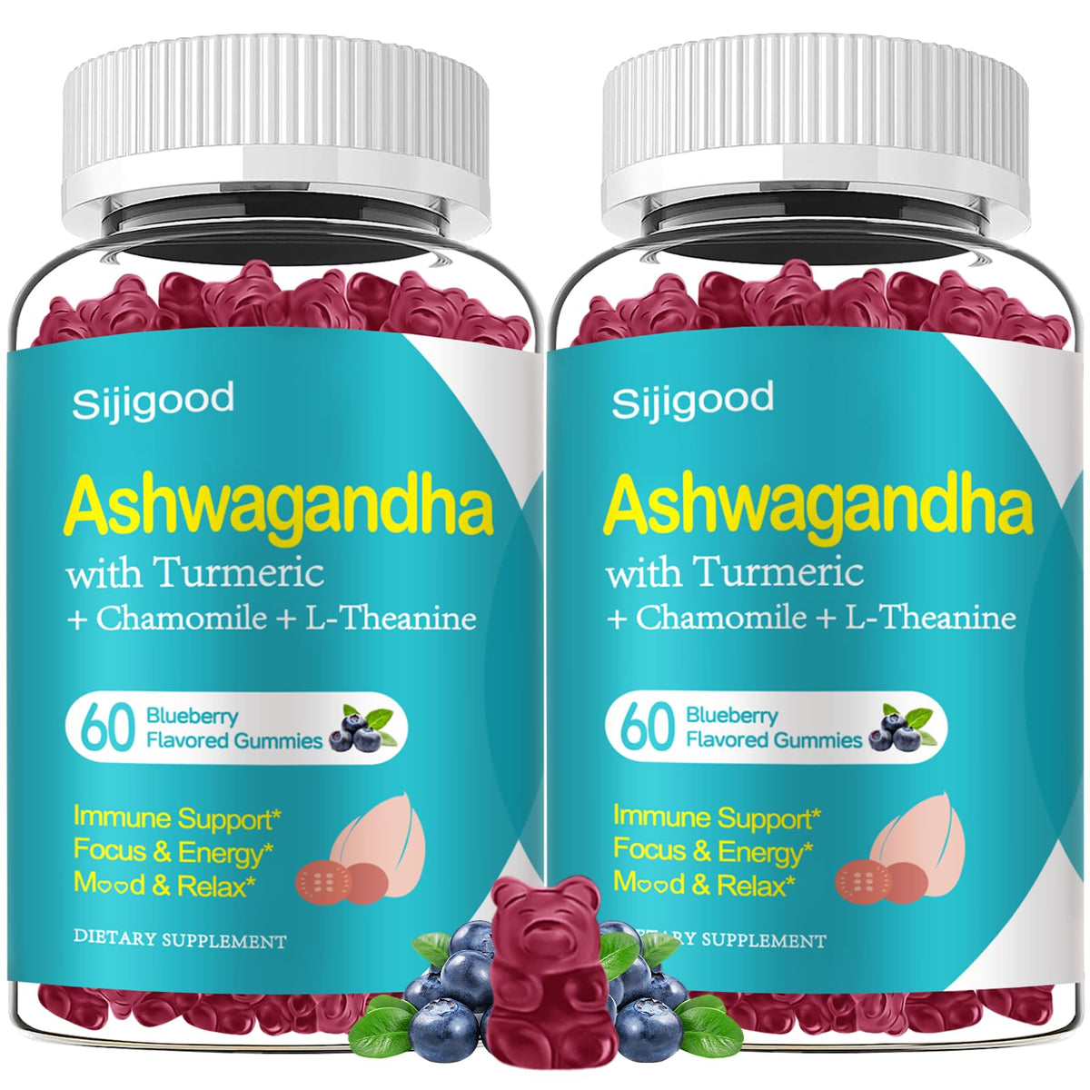 Sijigood Ashwagandha gummies for stress relief
