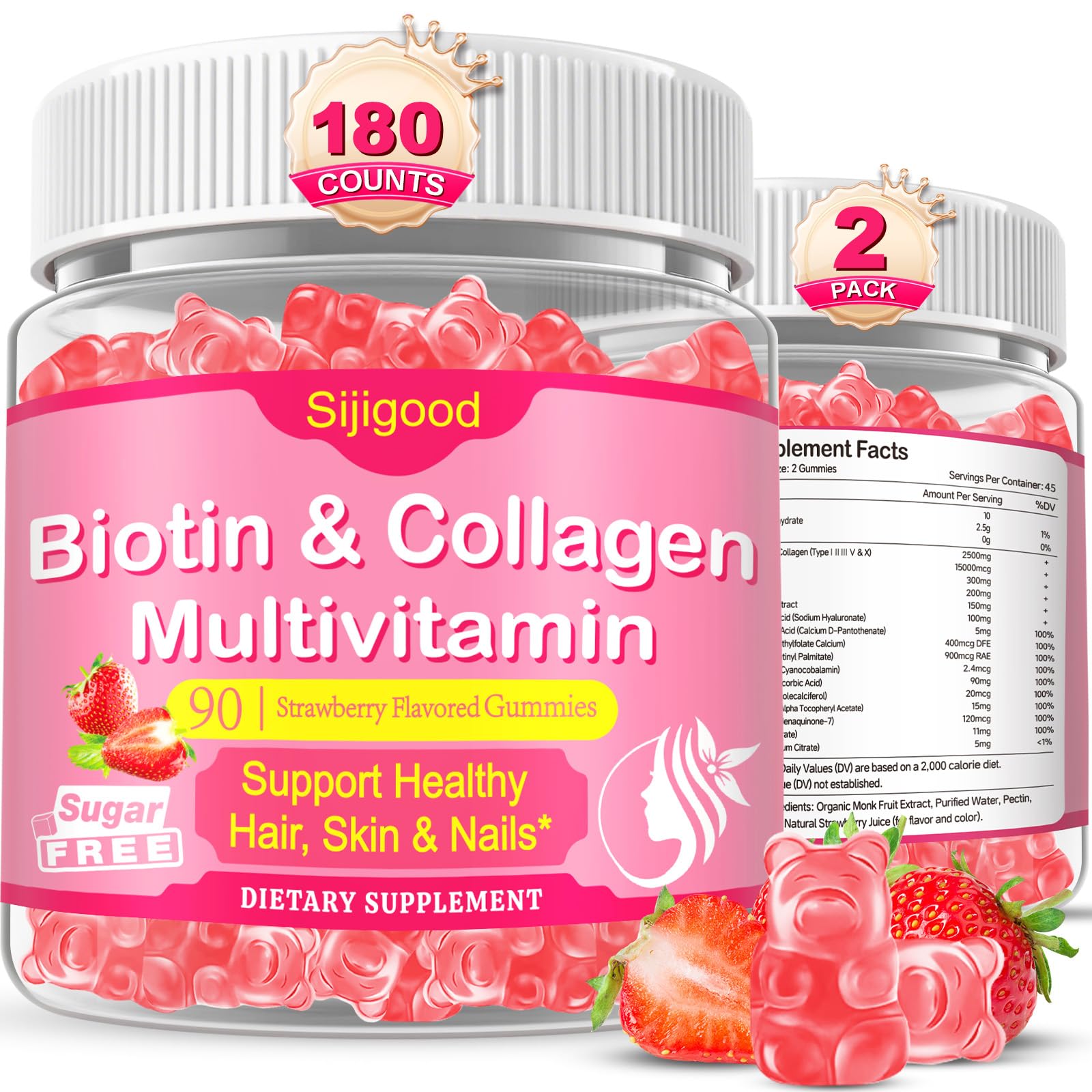 Sijigood collagen peptides gummies benefits