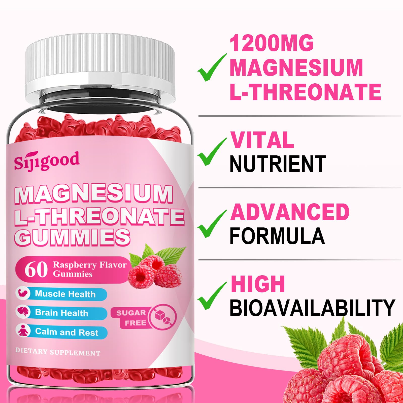 Sijigood gummies for cognitive support