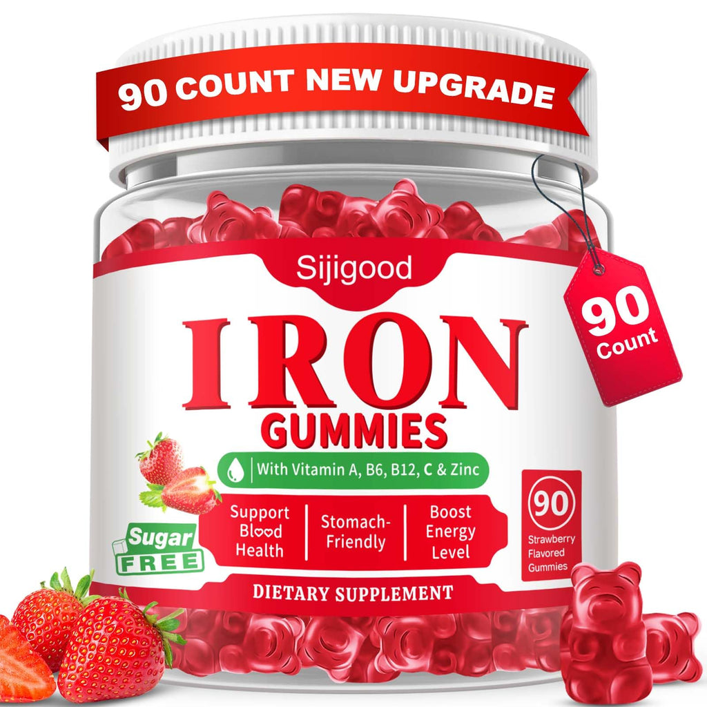 Sijigood iron gummies for energy