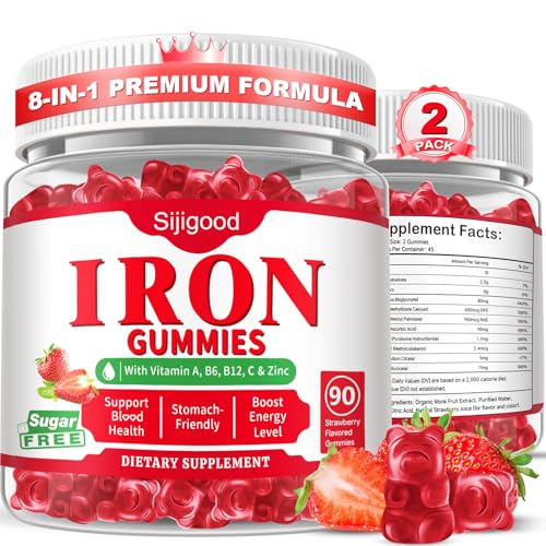 Sijigood iron gummies for energy