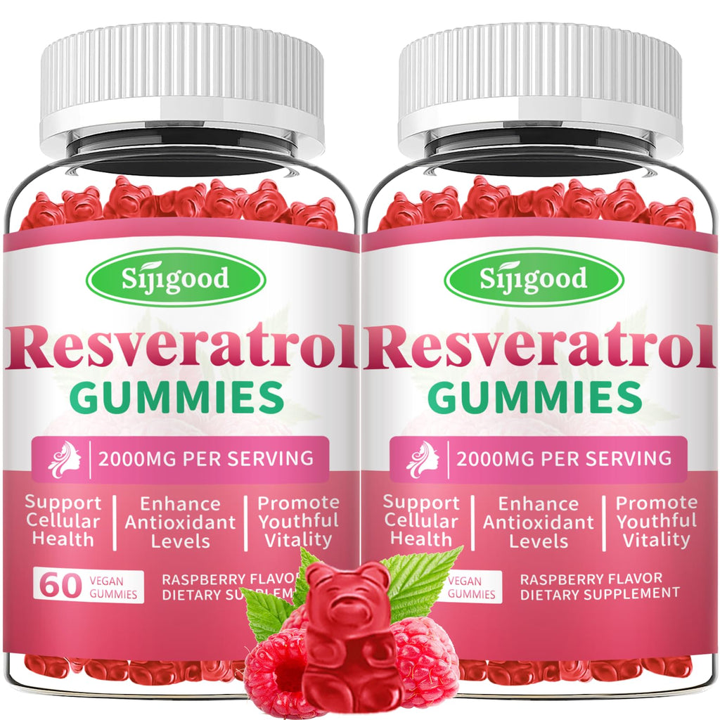 sijigood organic resveratrol gummies benefits
