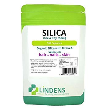 Silica 250mg bamboo extract capsules