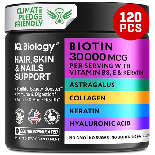 Silica biotin for healthy skin