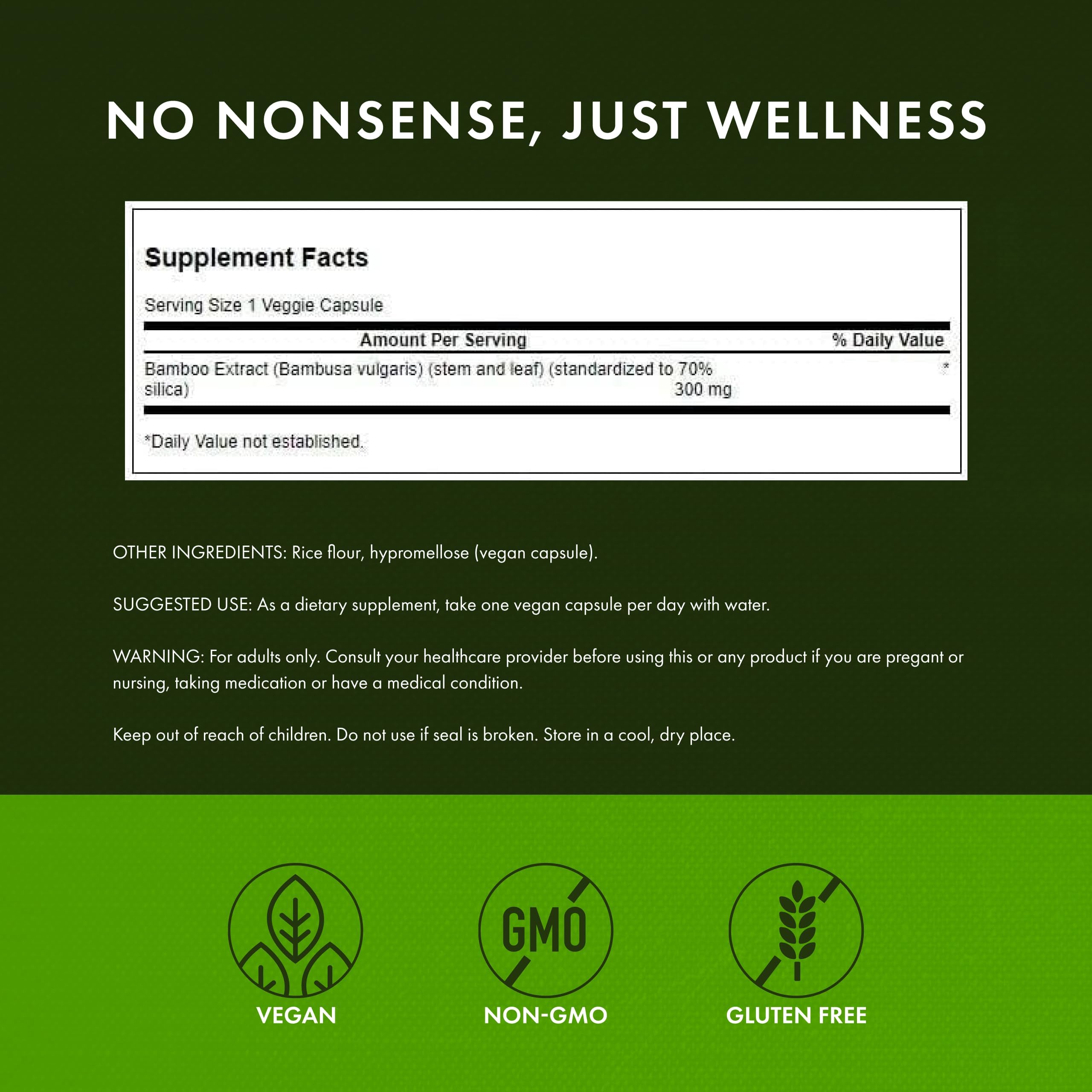 Silica capsules for nail strength
