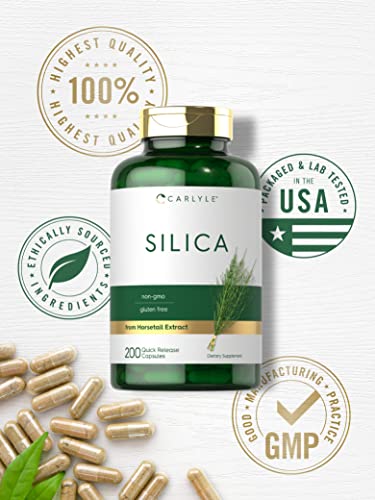 Silica capsules for overall vitality
