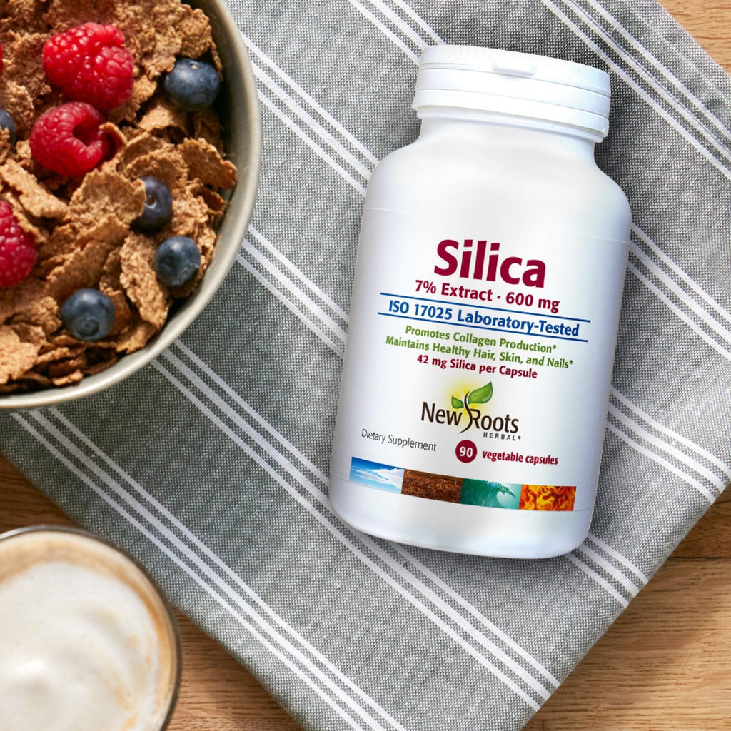 Silica for improved skin texture