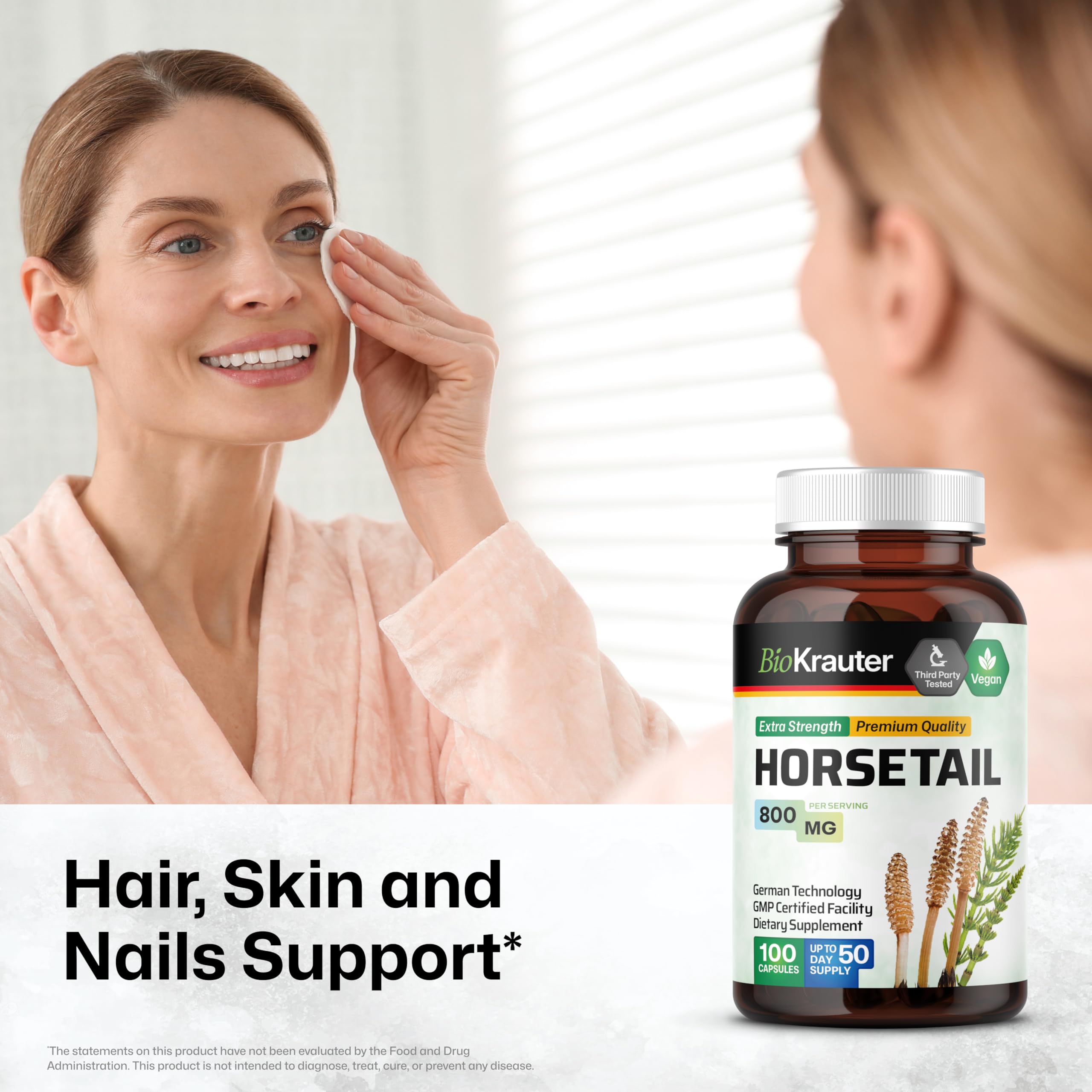 Silica-rich capsules for skin vitality
