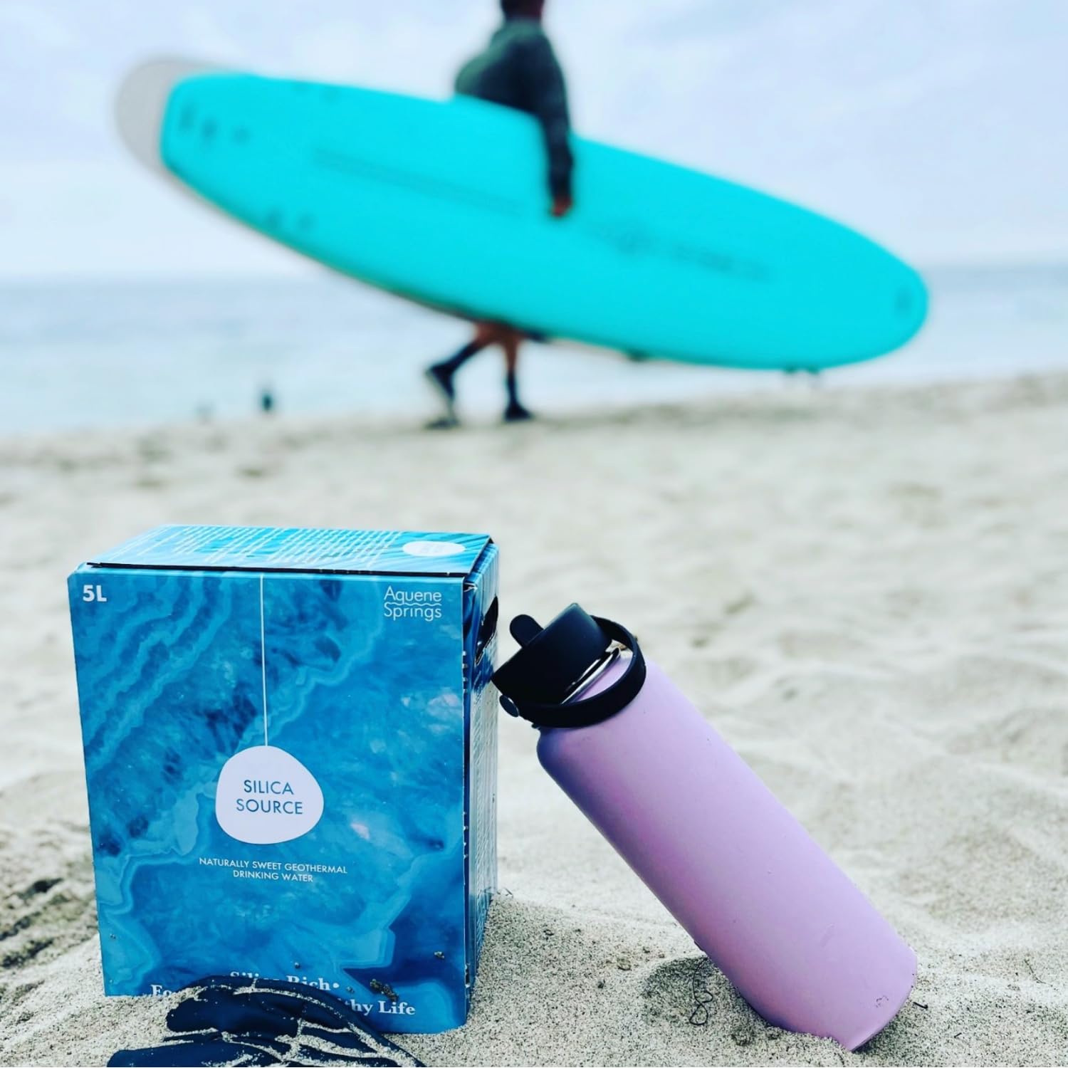 silica-rich water for vitality