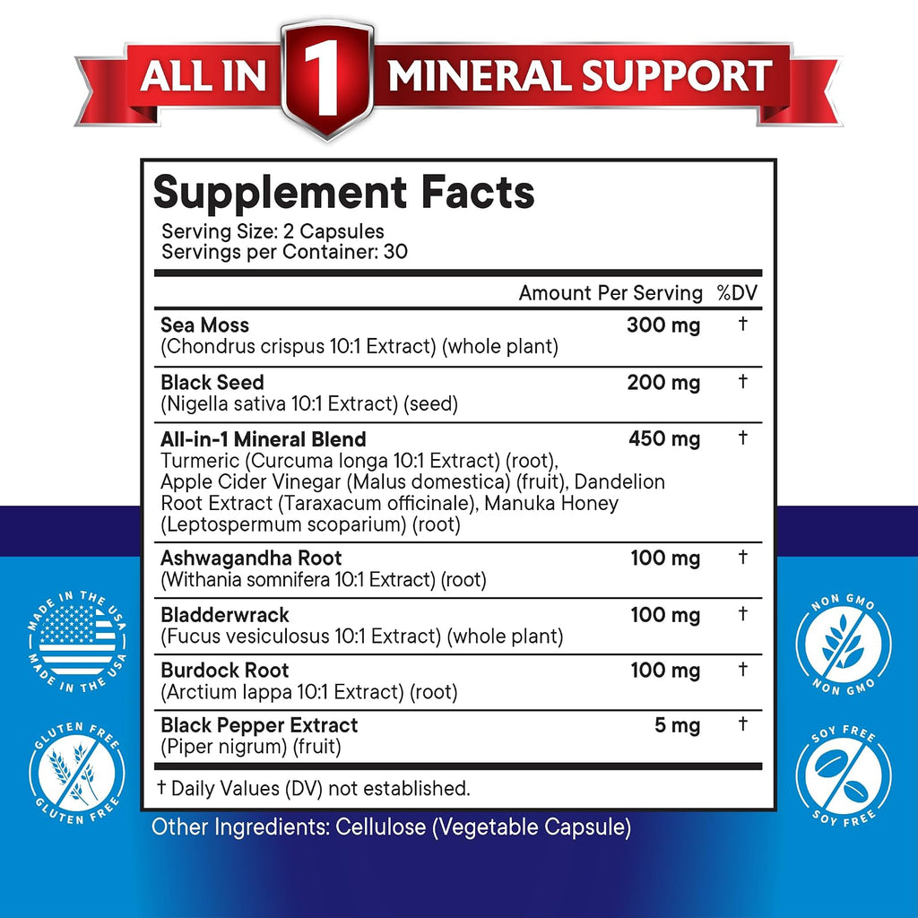Silica sea moss for joint health