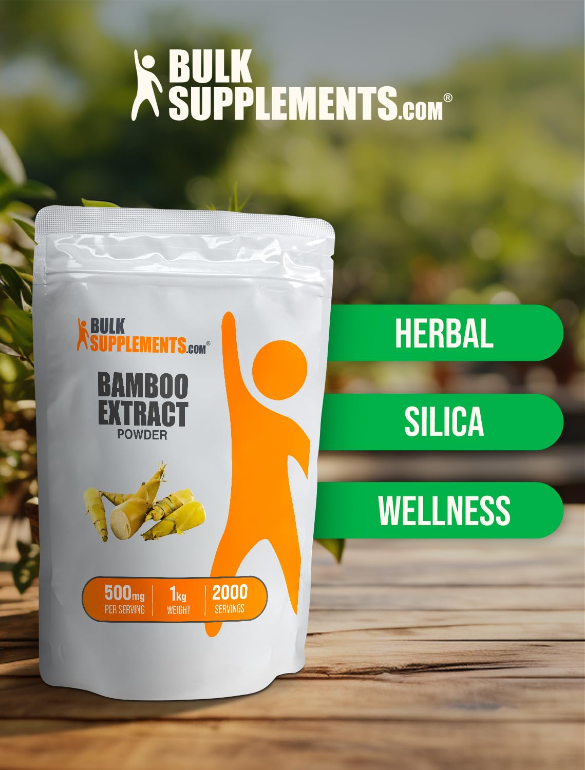 Silica supplements for strong bones