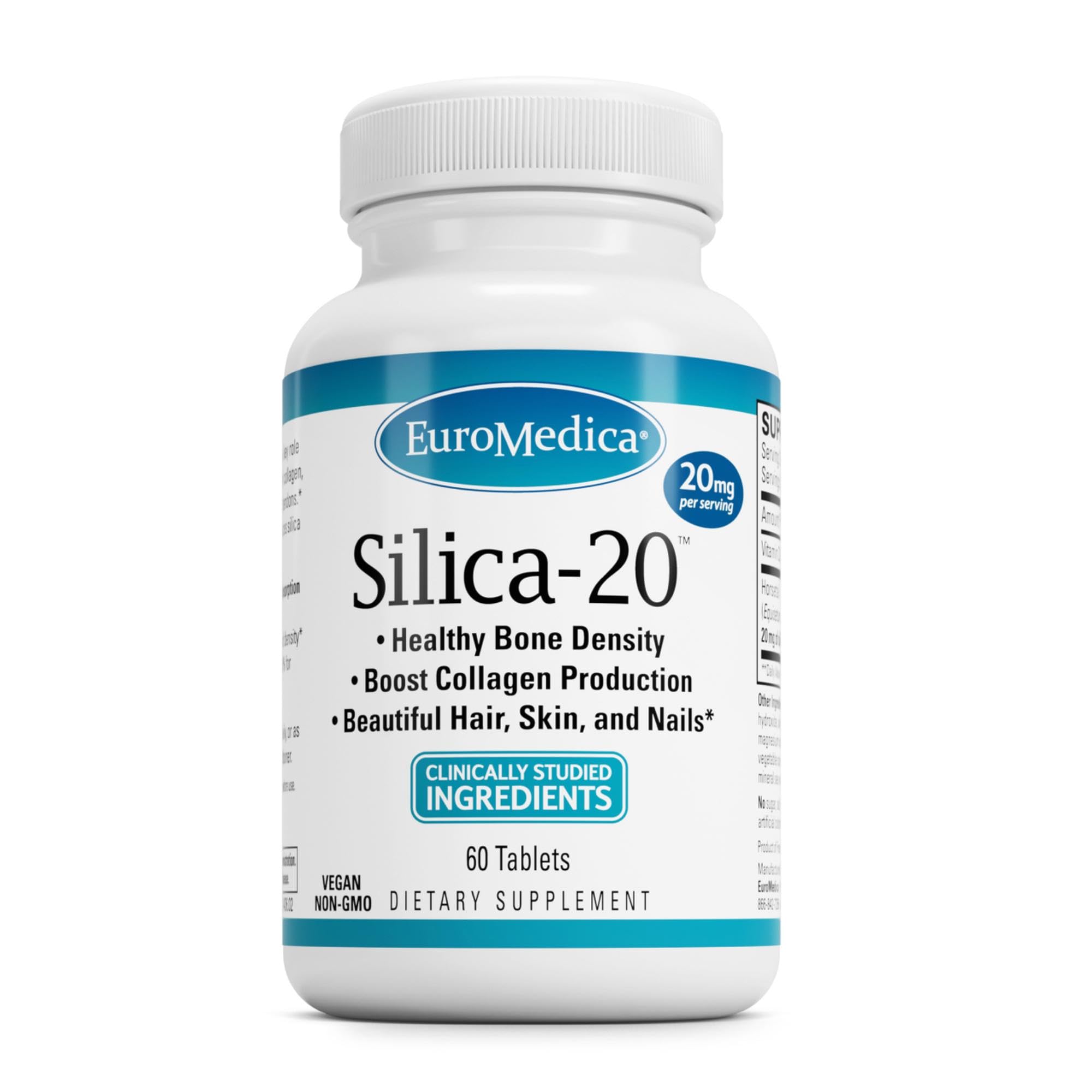 Silica tablets for stronger nails