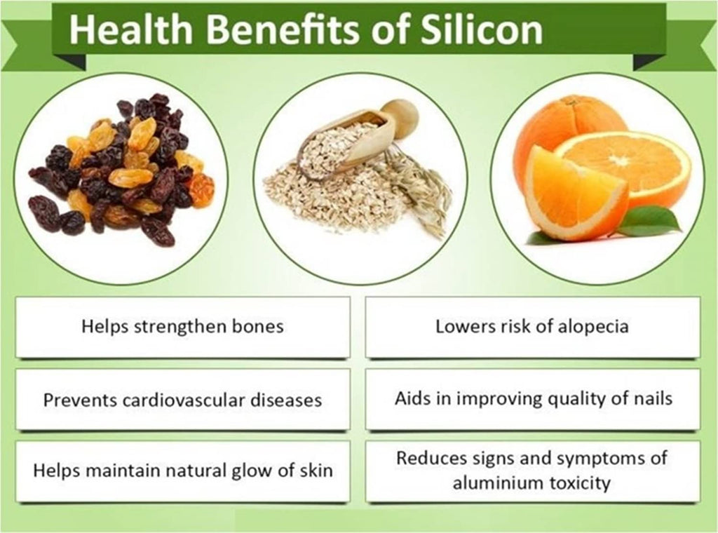 Silicon supplement for radiant complexion