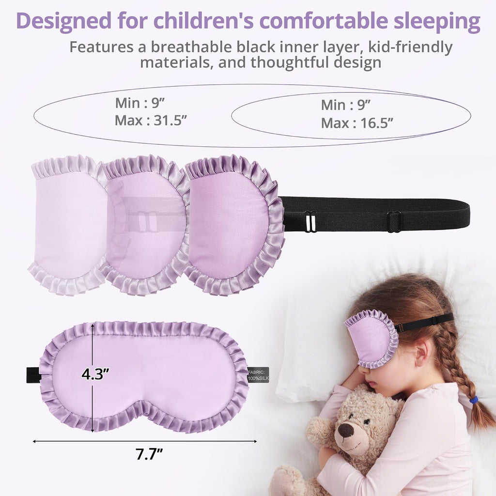 silk eye mask promotes better sleep
