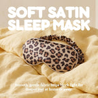 silk filled sleep mask for relaxation