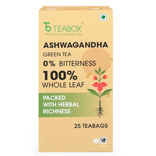 silken pyramid ashwagandha tea experience