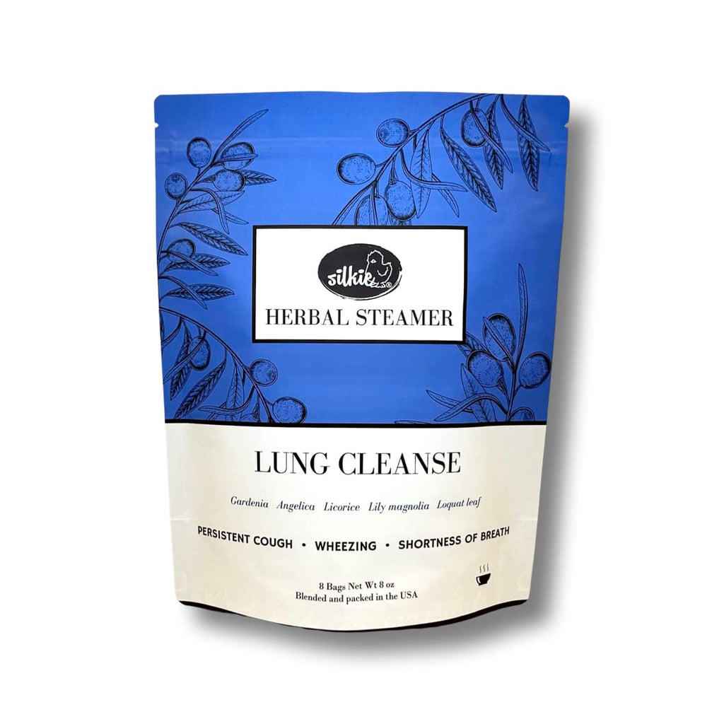Silkie Herbs lung cleanse steam bags